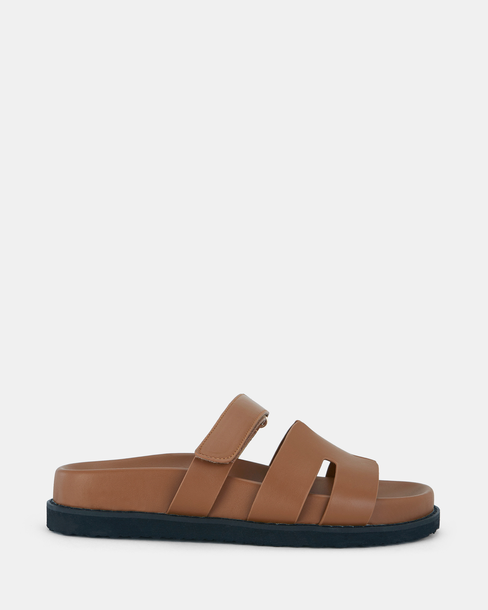 SLOTHY CARAMEL Sandals | Buy Women's SANDALS Online | Novo Shoes NZ