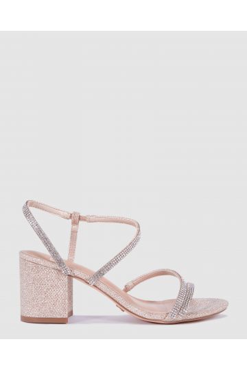 PRAISE / GOLD |Buy Women's HEELS Online in Metallic | Novo Shoes NZ