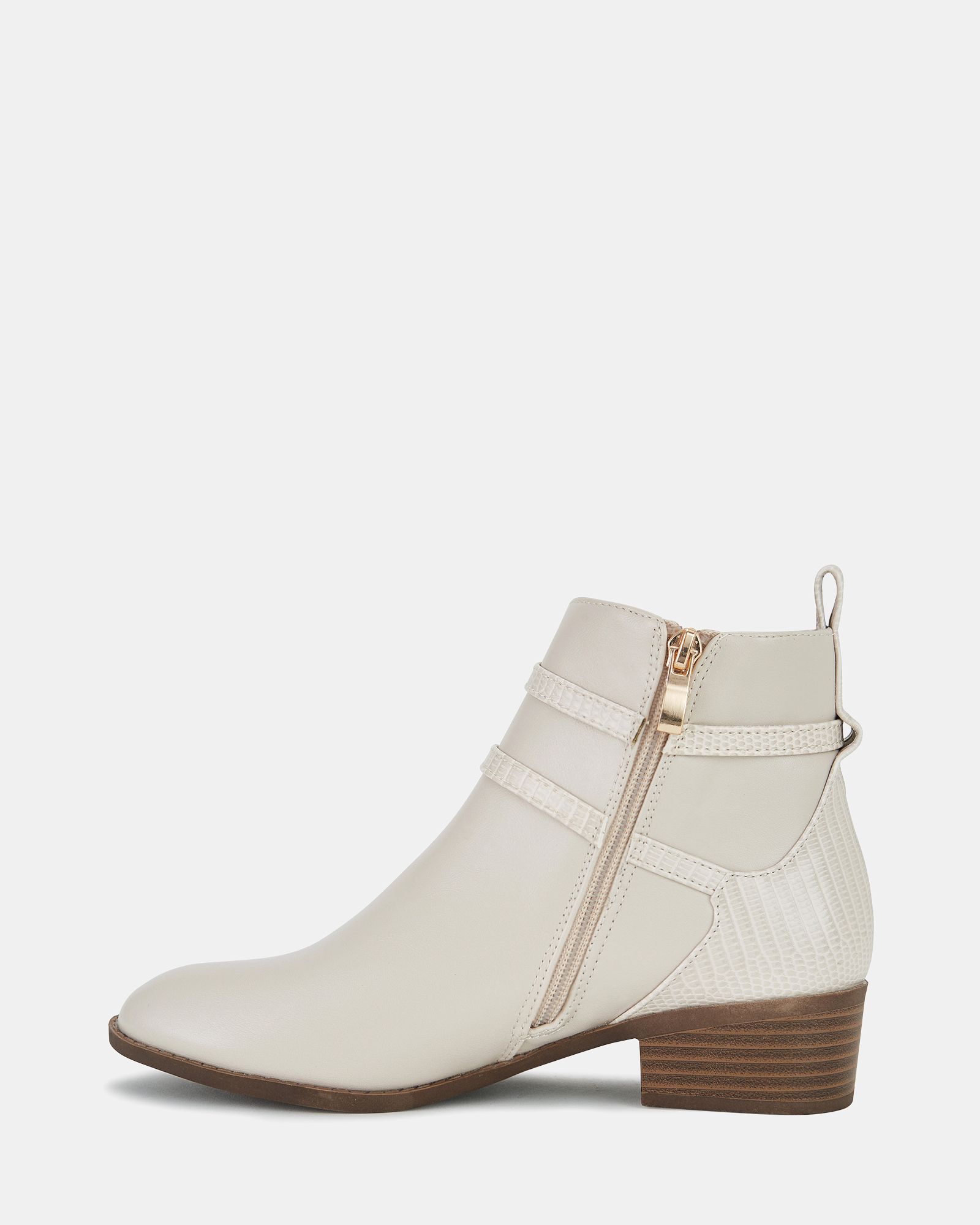 DIGBY CREAM Ankle Boots | Buy Women's BOOTS Online | Novo Shoes NZ