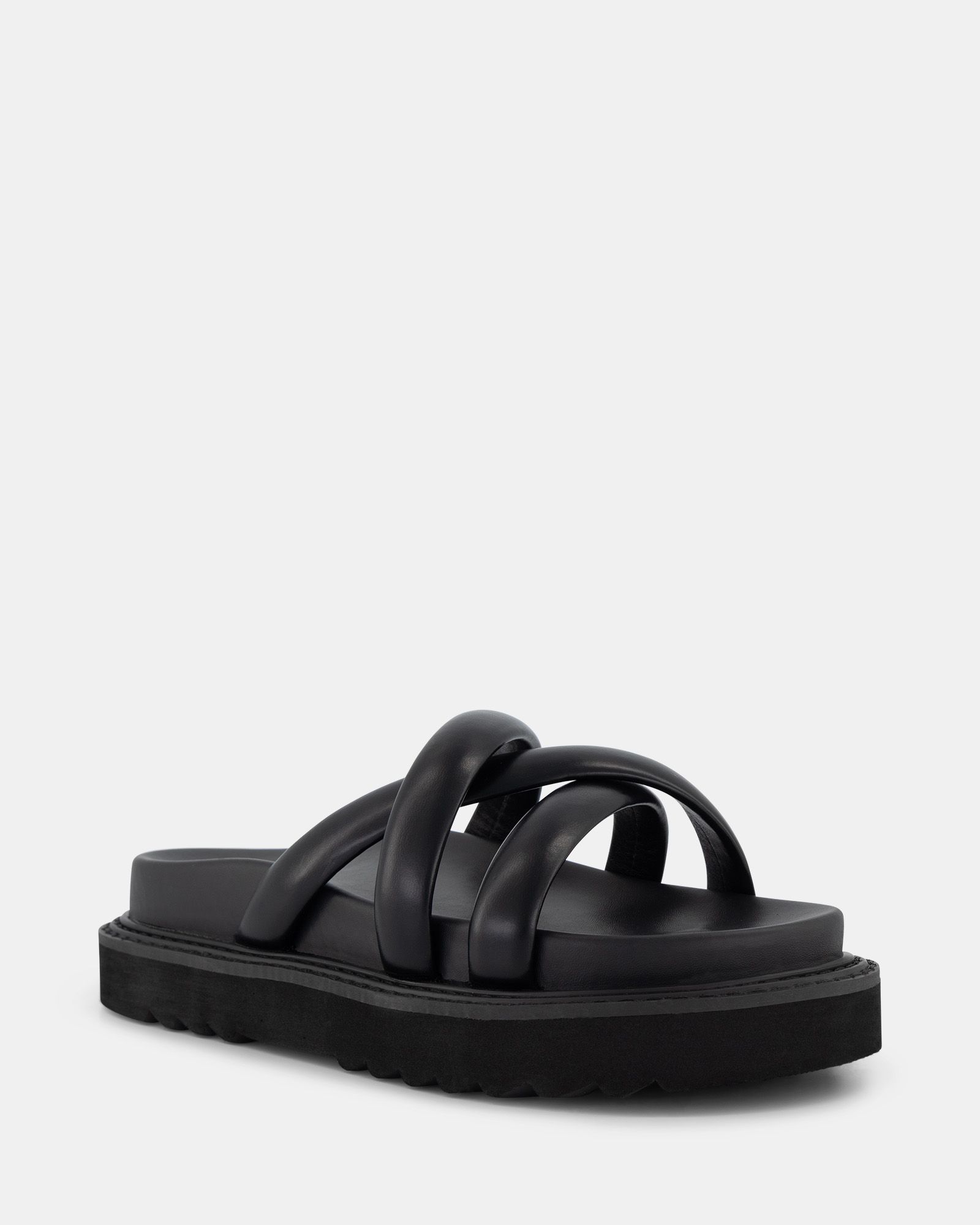 TALIRA BLACK Thongs | Buy Women's SANDALS Online | Novo Shoes NZ