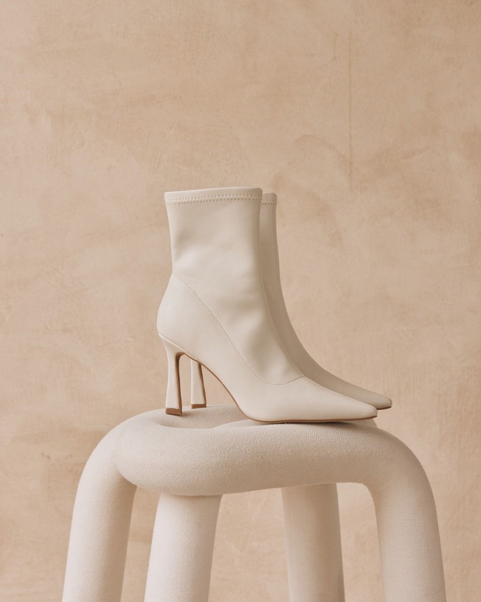KROC CREAM Dress Boots | Buy Women's BOOTS Online | Novo Shoes NZ
